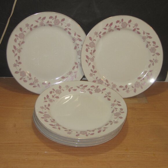Dining | Vintage Macao Fine China Dinner Plates Set 6 Fine Porcelain 1 ...